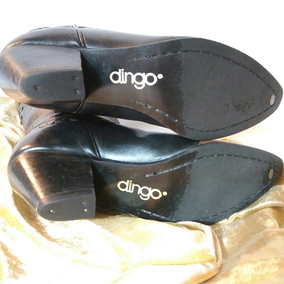 dingo | Shoes | Womens Black Brown Leather Dingo Boots | Poshmark